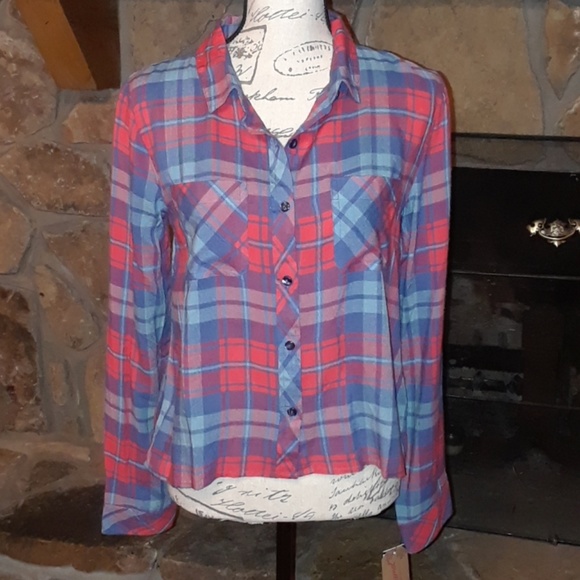 Red Camel | Tops | Red Camel Nwt Plaid Shirt | Poshmark